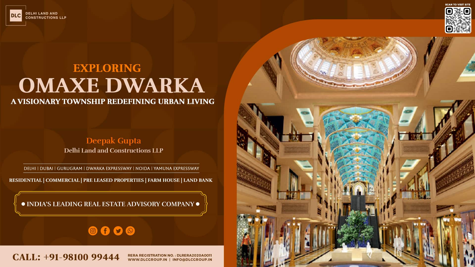 Exploring Omaxe Dwarka: A Visionary Township Redefining Urban Living