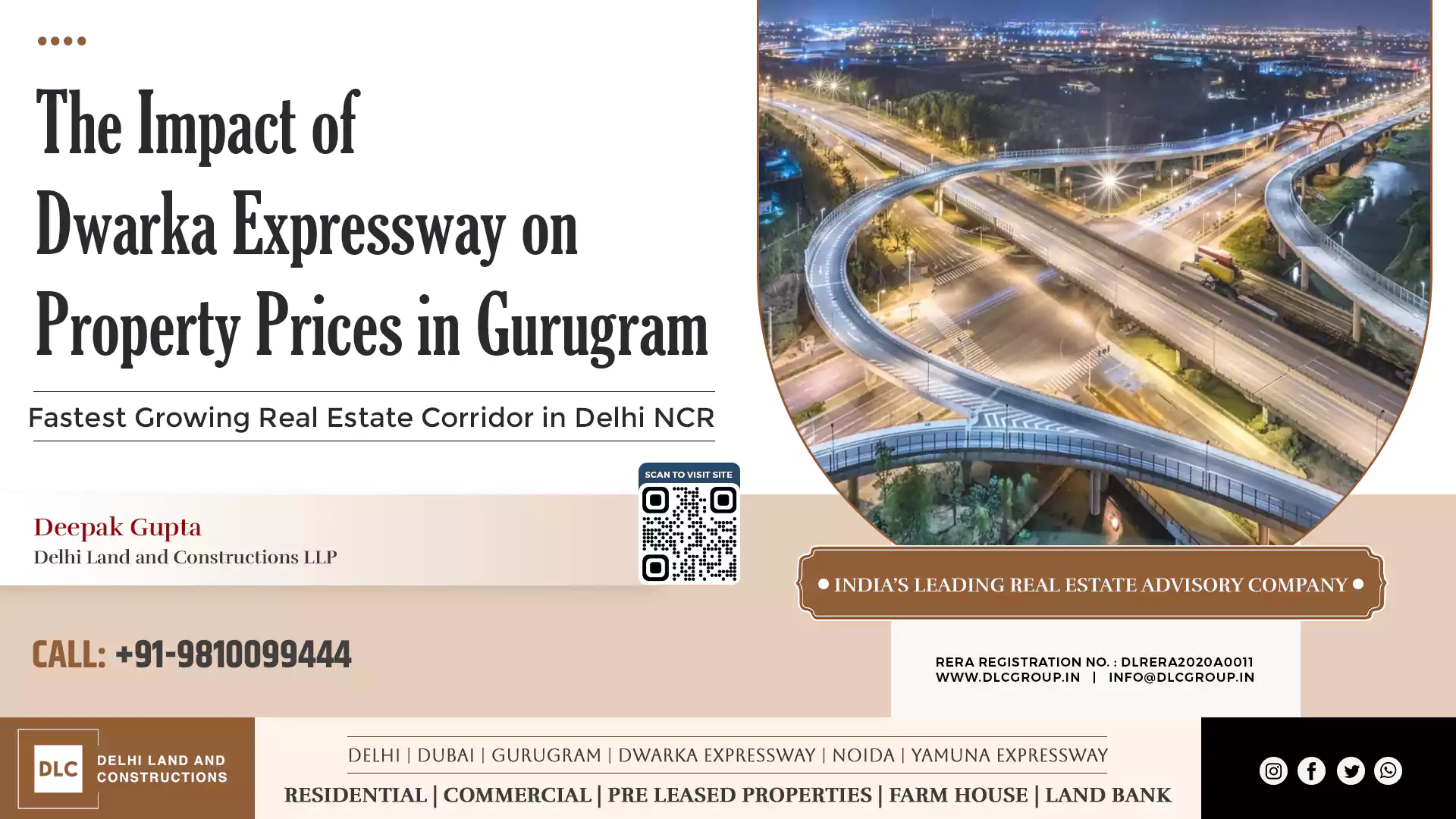 The Impact of Dwarka Expressway on Property Prices in Gurugram