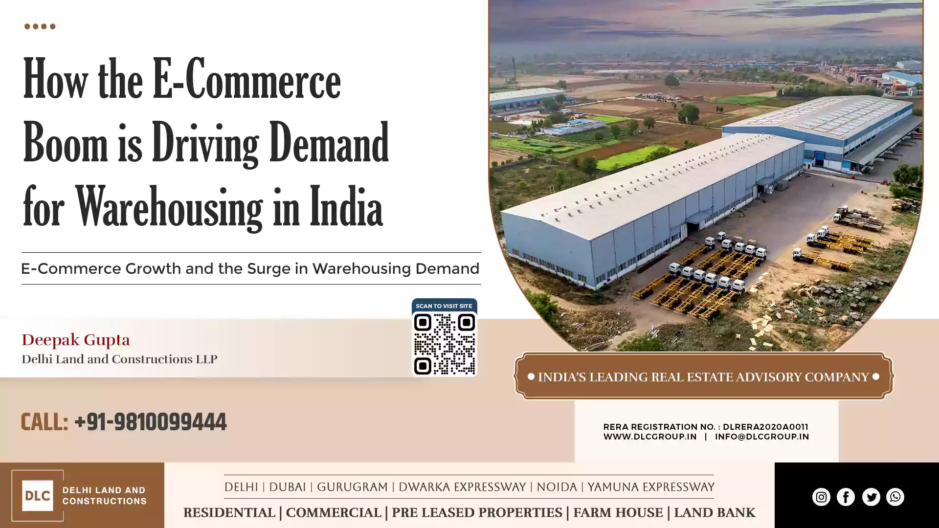 How the E-Commerce Boom is Driving Demand for Warehousing in India
